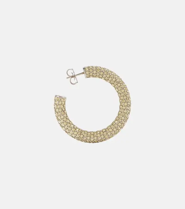 Amina Muaddi Cameron Medium Earrings