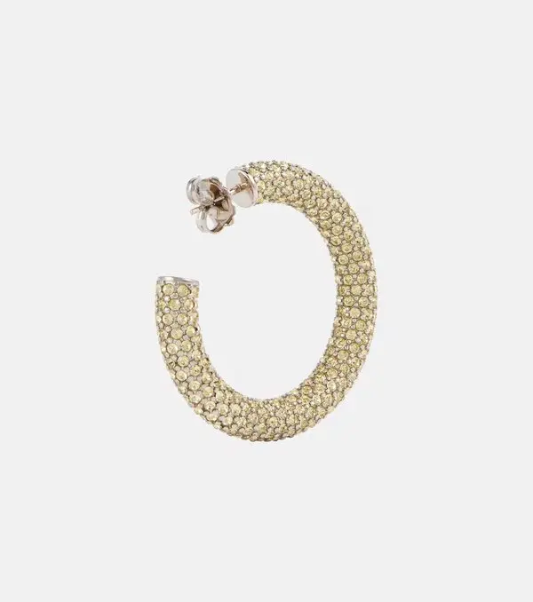 Amina Muaddi Cameron Medium Earrings