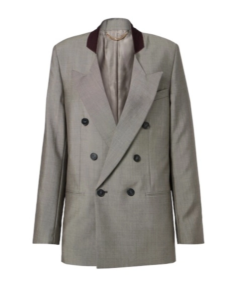 Victoria Beckham Beatrice Wool And Mohair Blazer