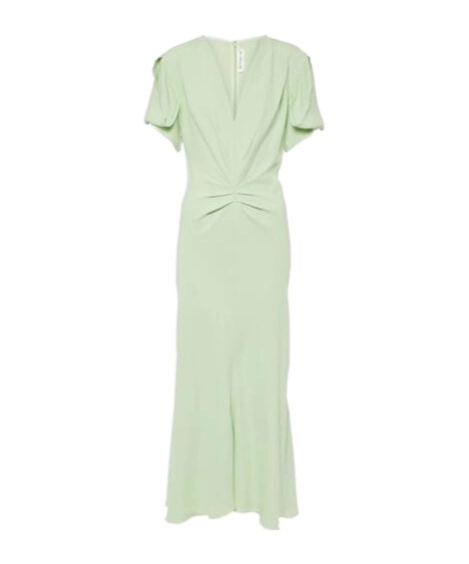 Victoria Beckham Gathered Midi Dress