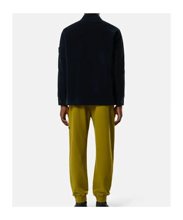 Stone Island Snap-button Shirt Jacket With Chest Pockets