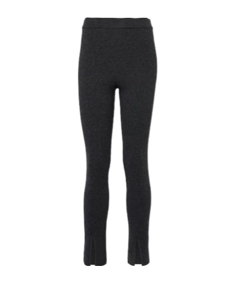 Magda Butrym Ribbed-knit Cashmere Slim Pants