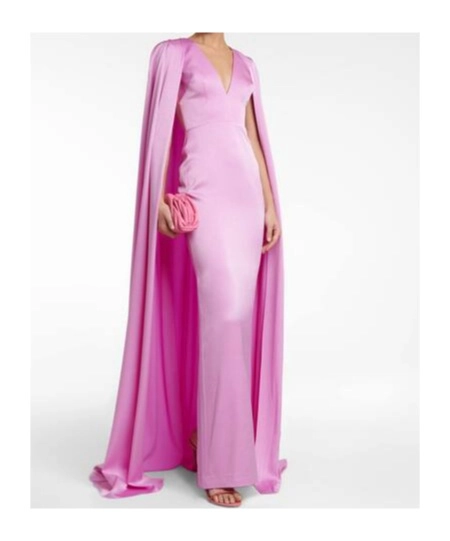 Alex Perry Hudson Satin Crepe Gown