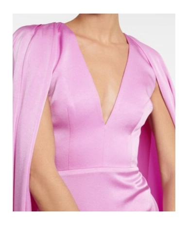 Alex Perry Hudson Satin Crepe Gown