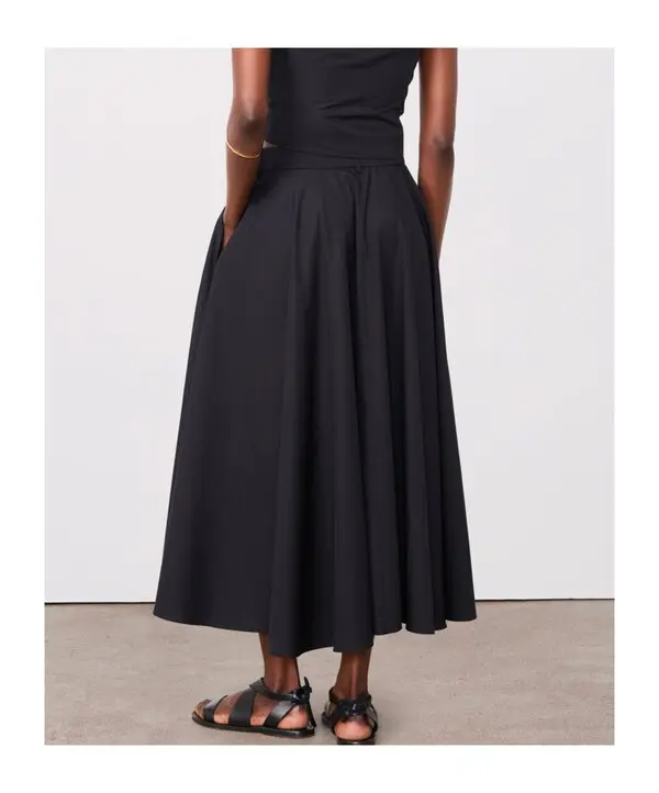 Officine Générale Belt Loop Midi Skirt