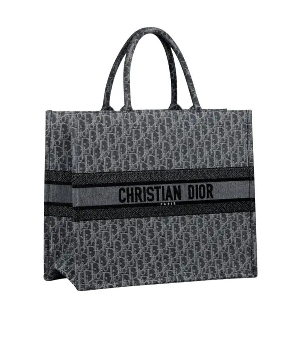 Dior Large Book Tote - Black