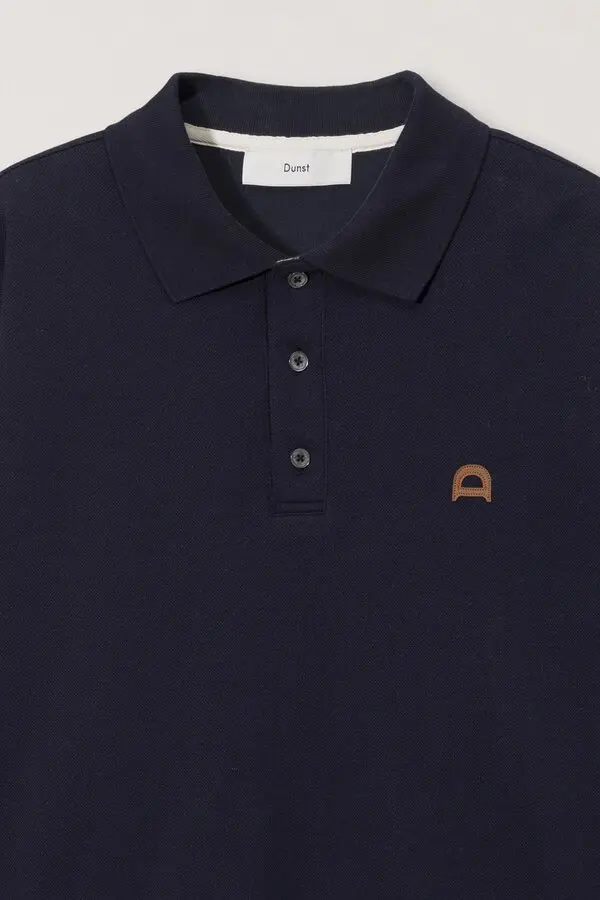 DUNST Long Sleeve Sweatshirt With Logo Detail