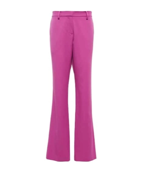 Magda Butrym Low-rise Straight Wool Pants - Pink