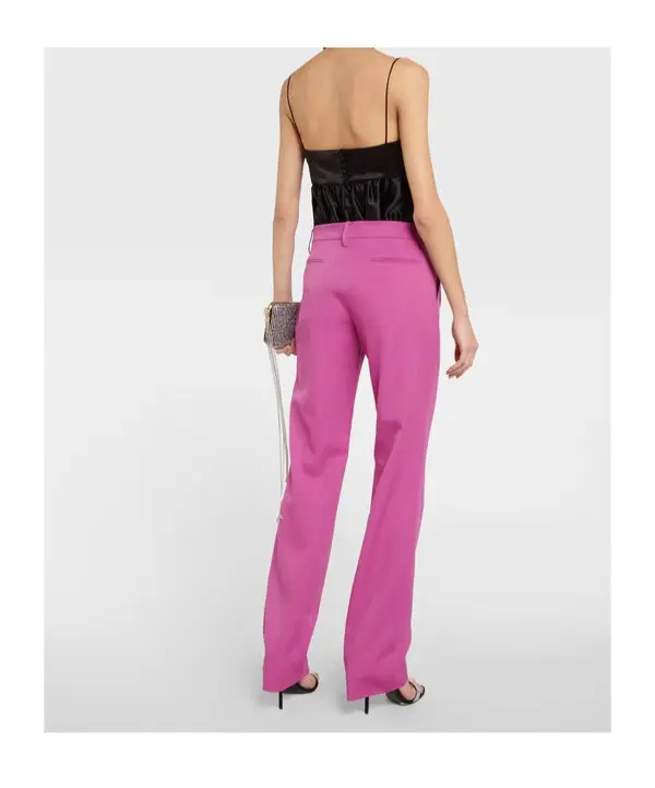 Magda Butrym Low-rise Straight Wool Pants