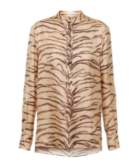 Stella McCartney Printed Silk Shirt
