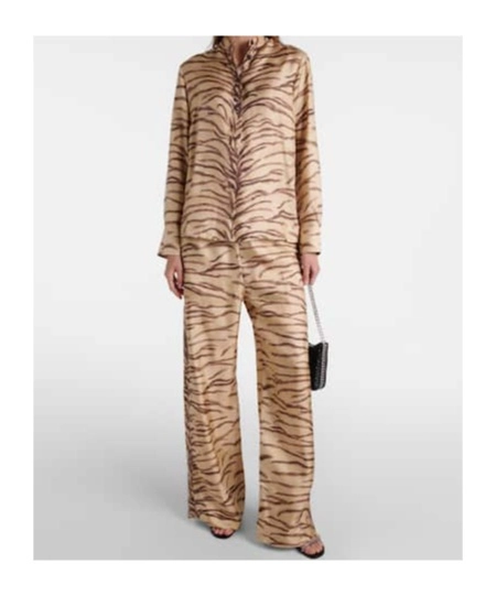 Stella McCartney Printed Silk Shirt