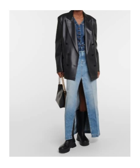 Stella McCartney Denim Maxi Skirt