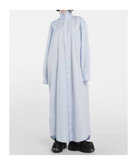 Vetements Deconstructed Cotton Shirt Dress