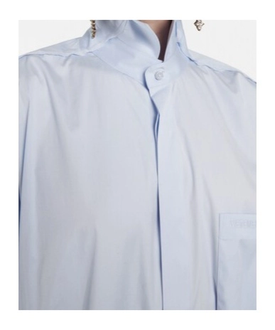 Vetements Deconstructed Cotton Shirt Dress