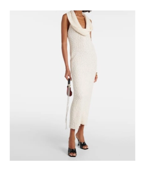 Magda Butrym Cotton-blend Bouclé Midi Dress