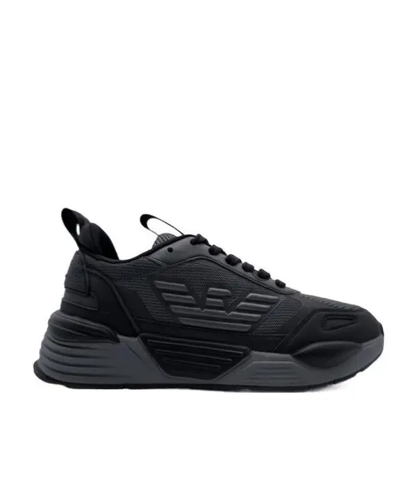 EA7 Logo Casual Sneakers - Black