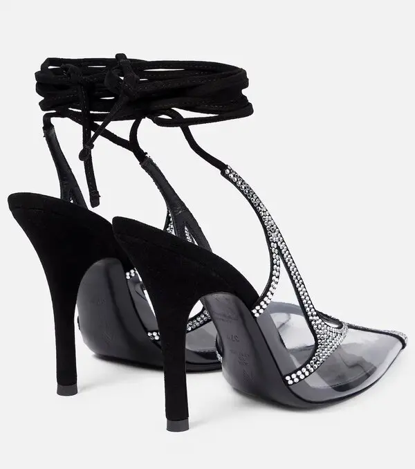 Attico Venus Crystal-embellished High-heeled Sandals