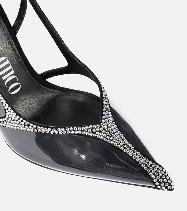 Attico Venus Crystal-embellished High-heeled Sandals
