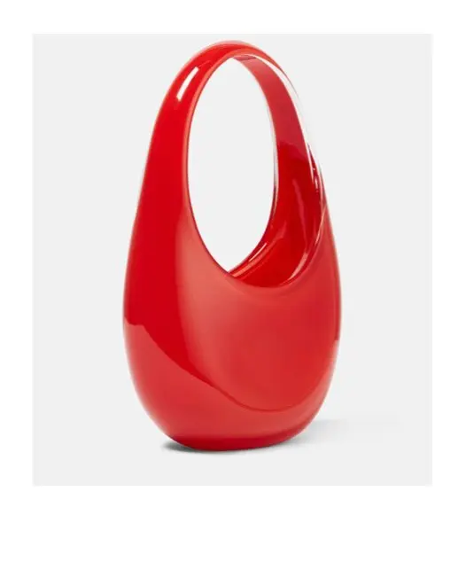 Coperni Swipe Mini Glass Tote Bag