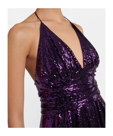 Alexandre Vauthier Embellished Asymmetrical Midi Dress