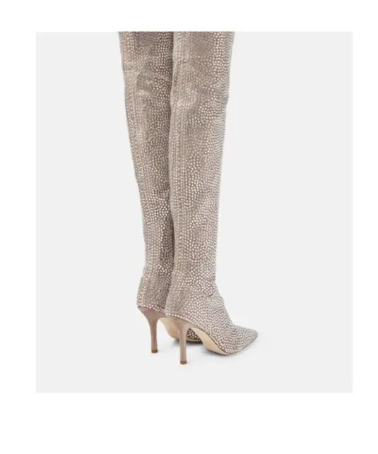 Paris Texas Embellished Over-the-knee Boots