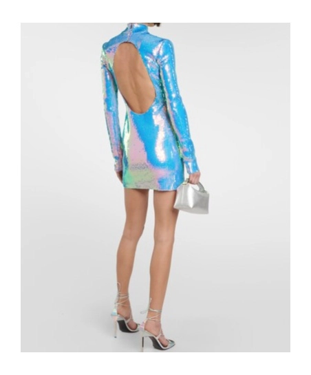 David Koma Sequined Minidress