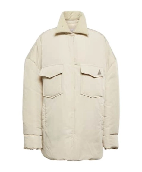 Attico Long-sleeved Cotton-padded Jacket