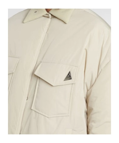 Attico Long-sleeved Cotton-padded Jacket