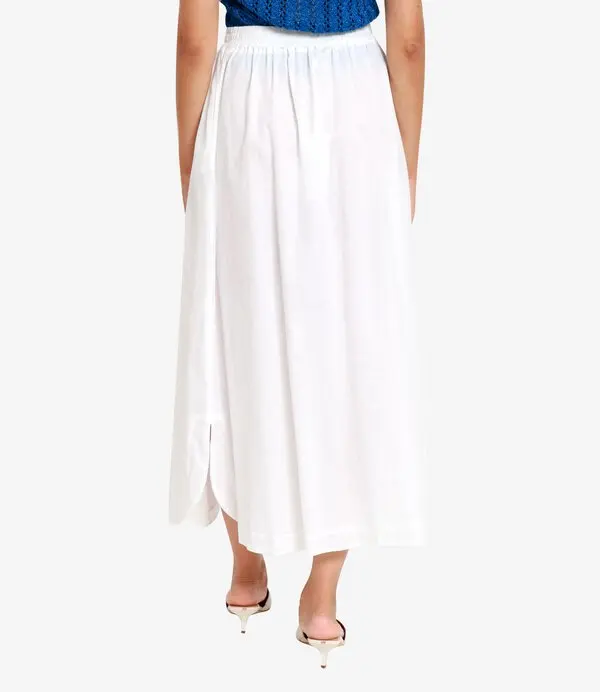 KAOS Flared Elastic Waist Skirt