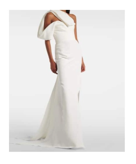 Maticevski Darkness One-shoulder Gown