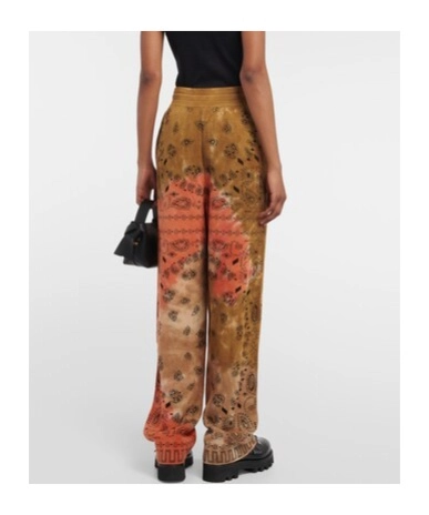 Alanui Tie-dye Cotton Piqué Pants