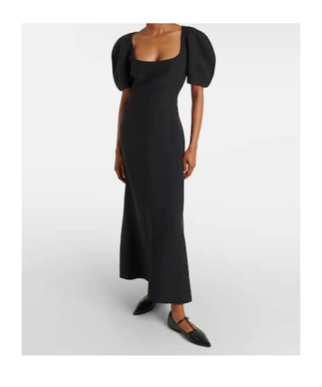 Gabriela Hearst Niahm Wool And Silk Maxi Dress