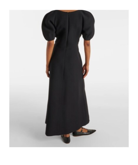 Gabriela Hearst Niahm Wool And Silk Maxi Dress