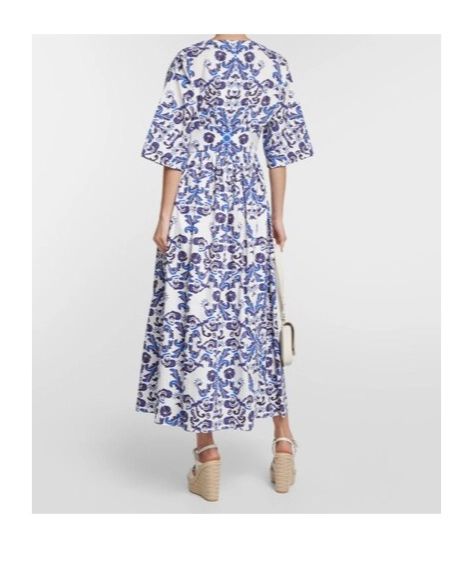 EMILIA WICKSTEAD Elowen Printed Cotton Maxi Dress