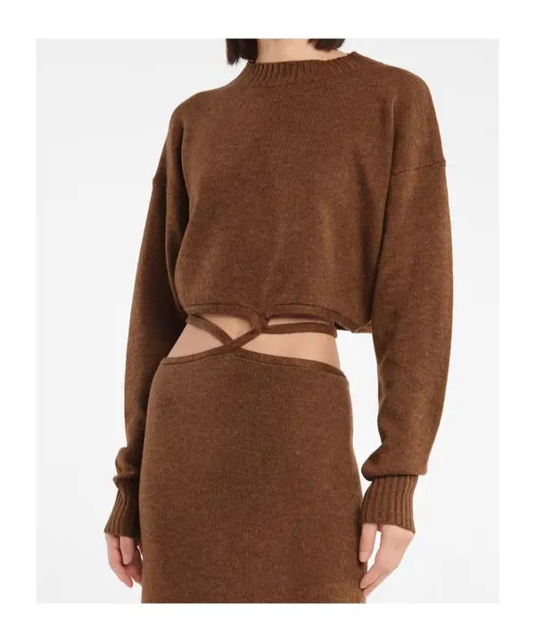 Christopher Esber Openwork Knit Dress