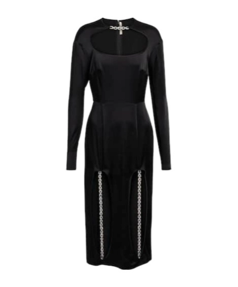 CHRISTOPHER KANE Cutout Embellished Midi Dress