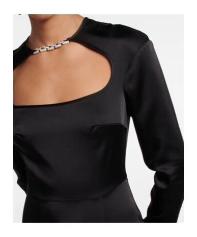 CHRISTOPHER KANE Cutout Embellished Midi Dress