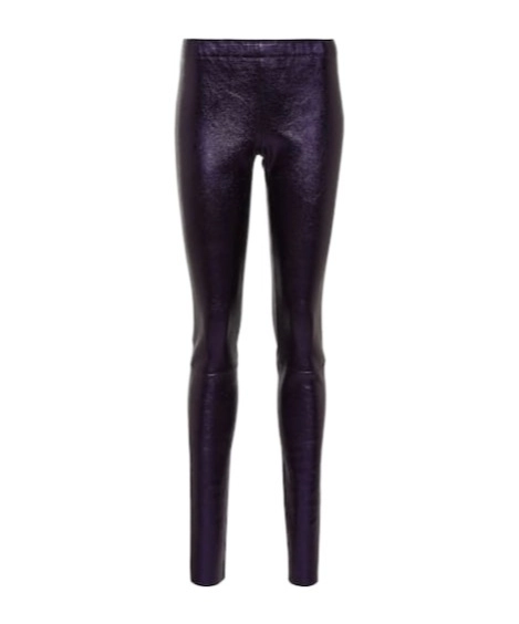 Stouls Metallic Leather Leggings