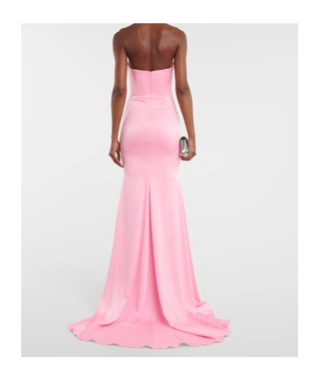 Alex Perry Barkley Strapless Satin Crêpe Gown
