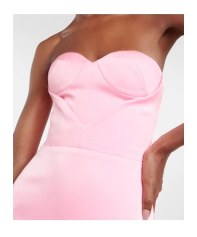 Alex Perry Barkley Strapless Satin Crêpe Gown