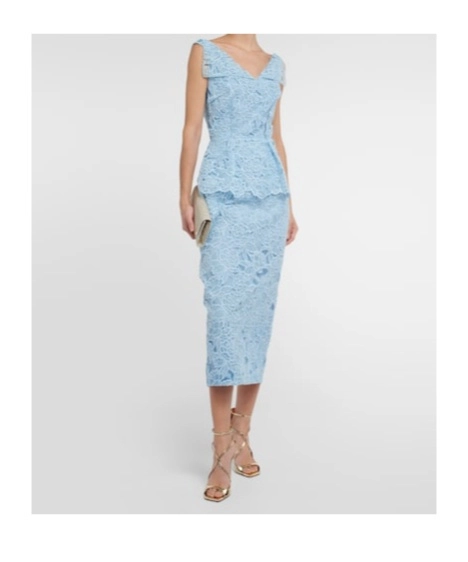 EMILIA WICKSTEAD Maesa Lace Midi Dress
