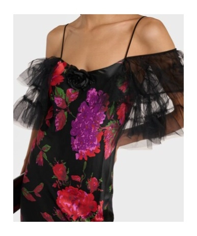 RODARTE Tiered Silk Tulle Gown