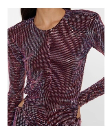 Alexandre Vauthier Metallic Ruched Maxi Dress