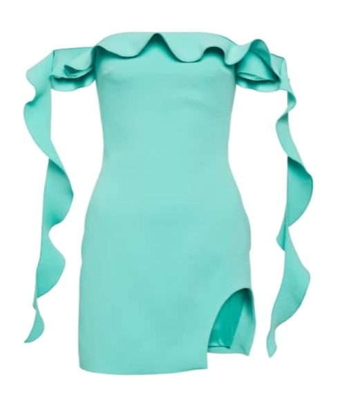David Koma Ruffled Minidress