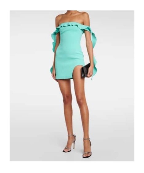 David Koma Ruffled Minidress