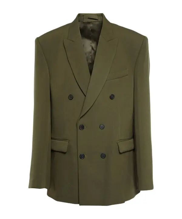 Wardrobe.NYC Double-breasted Suit Jacket