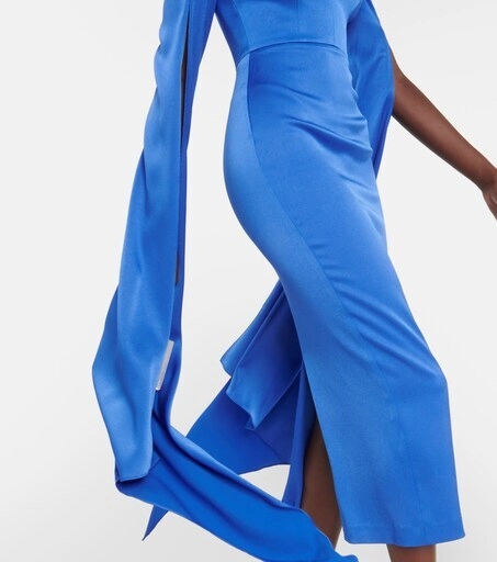 Alex Perry Crêpe Midi Dress