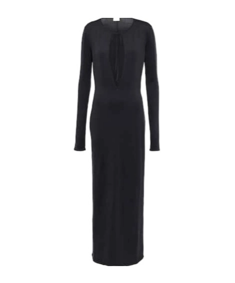 Magda Butrym Cutout Silk Maxi Dress