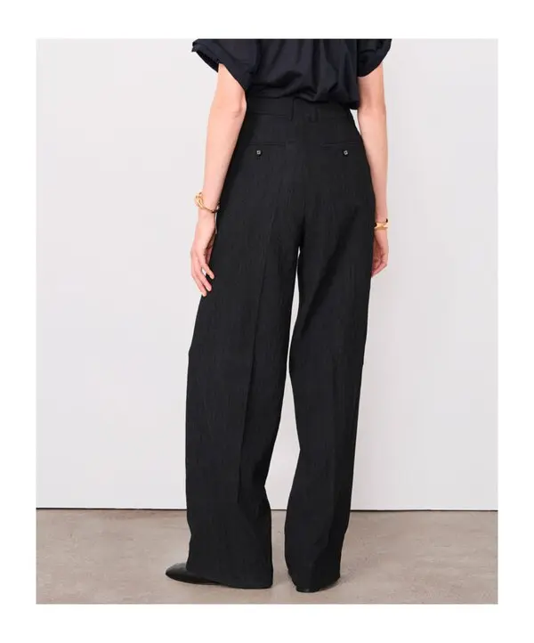 Officine Générale Tailored Wide-leg Trousers
