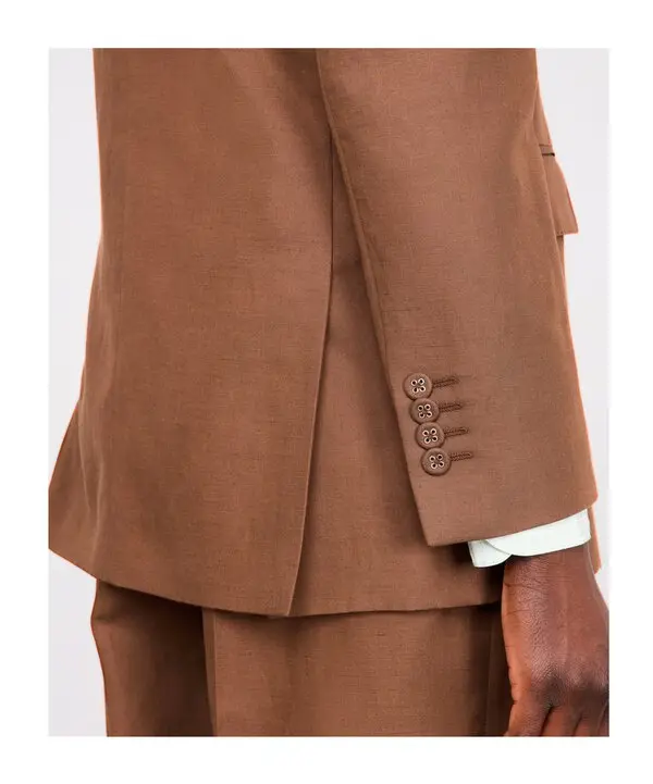 Officine Générale Long-sleeved Suit Jacket With Notch Lapel